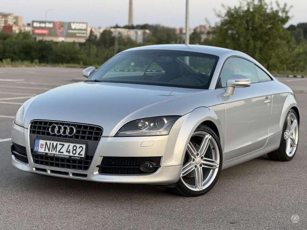 Pelēks Audi TT 2009 Viļņa, ar dzinēja tilpumu 1.80 L un nobraukumu 270 tūkst. km par 6400 €, foto 1 vietnē AUTOMOTO.COM.LV
