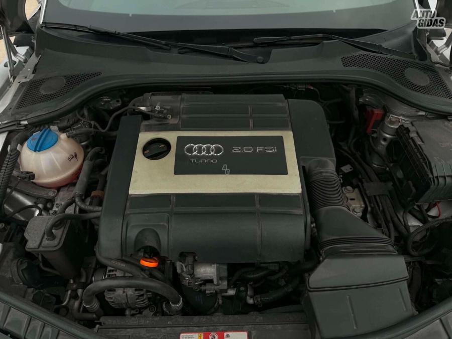 Pelēks Audi TT 2009 Viļņa, ar dzinēja tilpumu 2.00 L un nobraukumu 126 tūkst. km par 9000 €, foto 15 vietnē AUTOMOTO.COM.LV