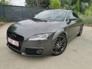 Grey Audi TT 2013 in Kaunas, with an engine capacity of 2.00 L and mileage of 281 thousand km for 8999 €, photo 25 on AUTOMOTO.COM.LV