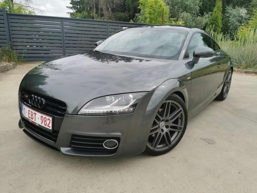 Grey Audi TT 2013 in Kaunas, with an engine capacity of 2.00 L and mileage of 281 thousand km for 8999 €, photo 25 on AUTOMOTO.COM.LV