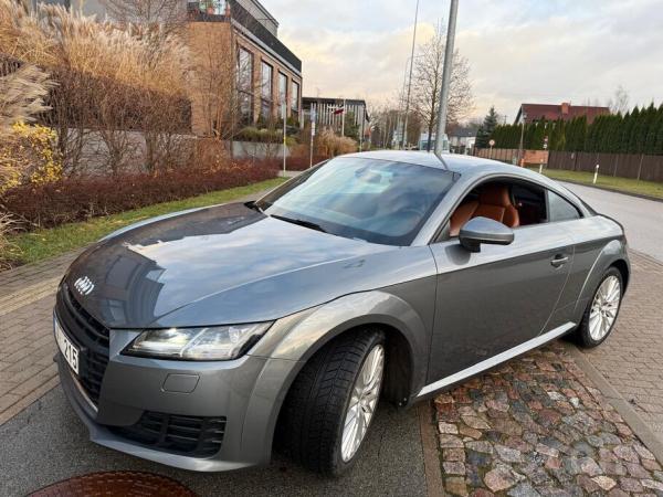 Grey Audi TT 2015 in Riga, with an engine capacity of 2.00 L and mileage of 92 thousand km for 18600 €, photo 2 on AUTOMOTO.COM.LV