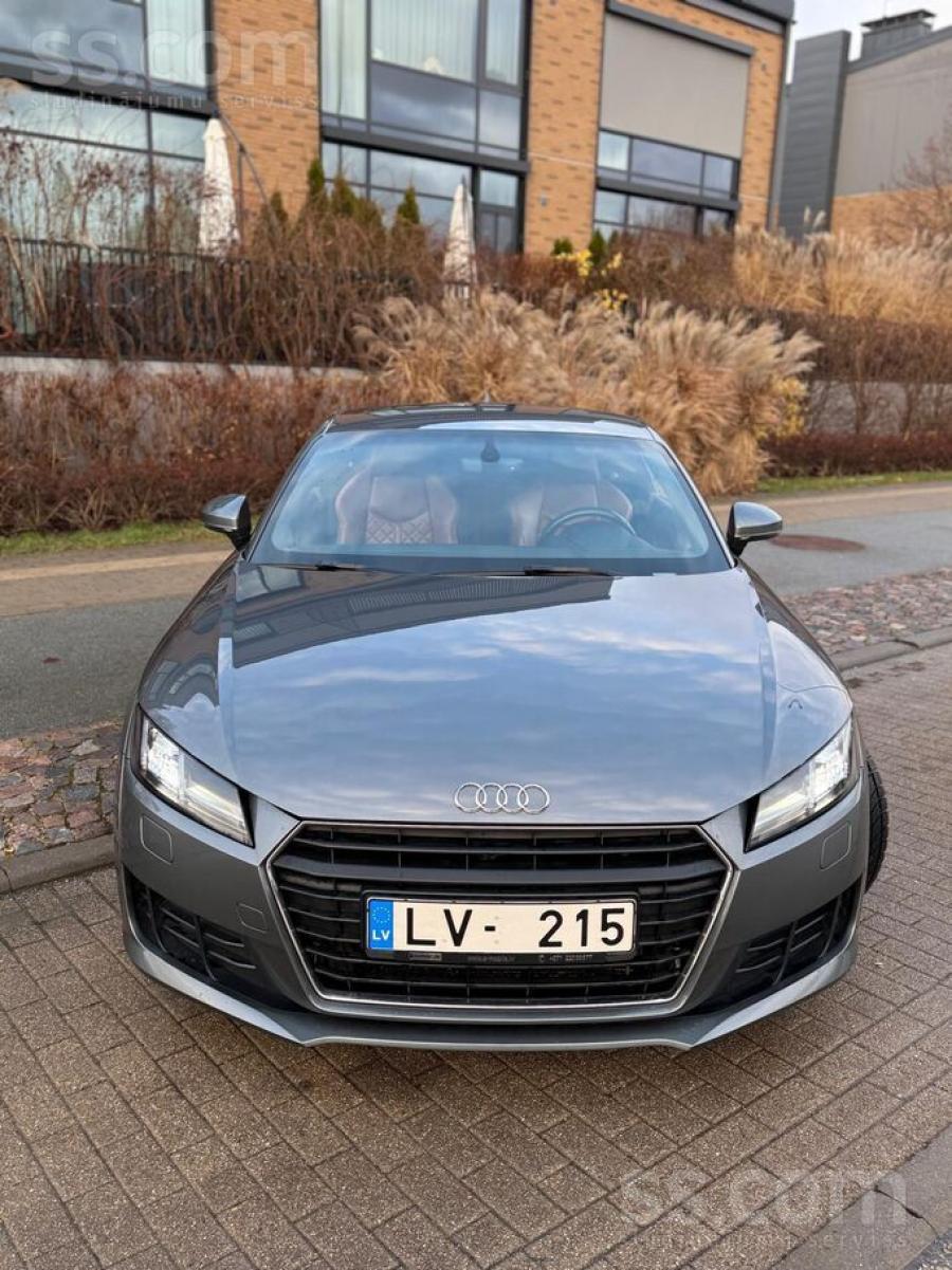 Pelēks Audi TT 2015 Rīga, ar dzinēja tilpumu 2.00 L un nobraukumu 92 tūkst. km par 18600 €, foto 4 vietnē AUTOMOTO.COM.LV