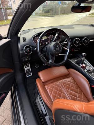 Pelēks Audi TT 2015 Rīga, ar dzinēja tilpumu 2.00 L un nobraukumu 92 tūkst. km par 18600 €, foto 6 vietnē AUTOMOTO.COM.LV