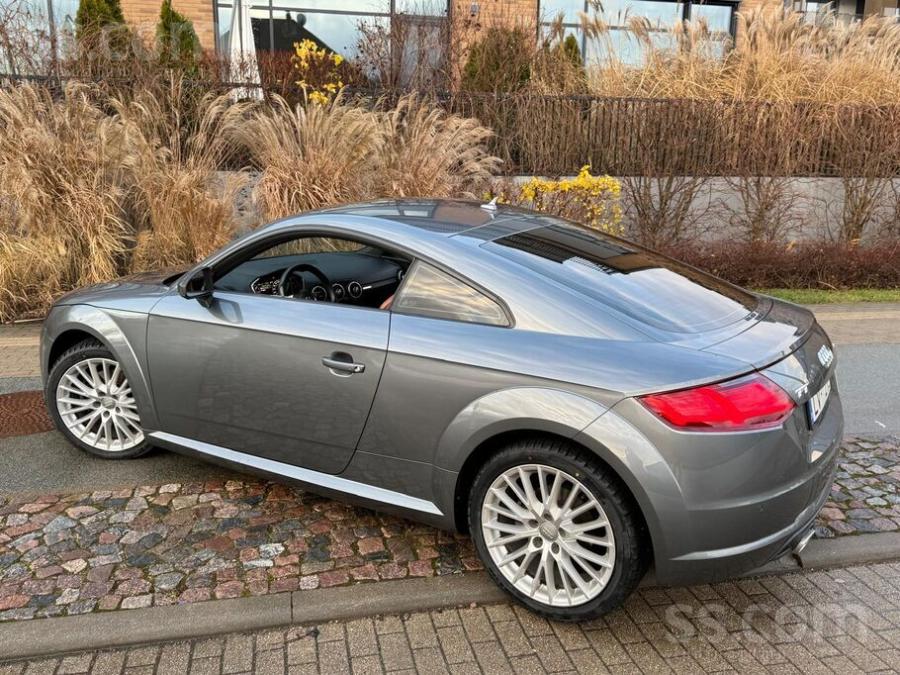 Pelēks Audi TT 2015 Rīga, ar dzinēja tilpumu 2.00 L un nobraukumu 92 tūkst. km par 18600 €, foto 9 vietnē AUTOMOTO.COM.LV