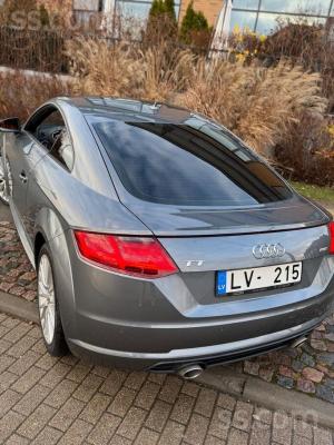 Pelēks Audi TT 2015 Rīga, ar dzinēja tilpumu 2.00 L un nobraukumu 92 tūkst. km par 18600 €, foto 10 vietnē AUTOMOTO.COM.LV