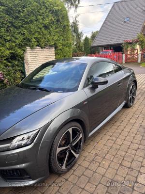 Grey Audi TT 2016 in Tallinn, with an engine capacity of 2.00 L and mileage of 123 thousand km for 22500 €, photo 4 on AUTOMOTO.COM.LV