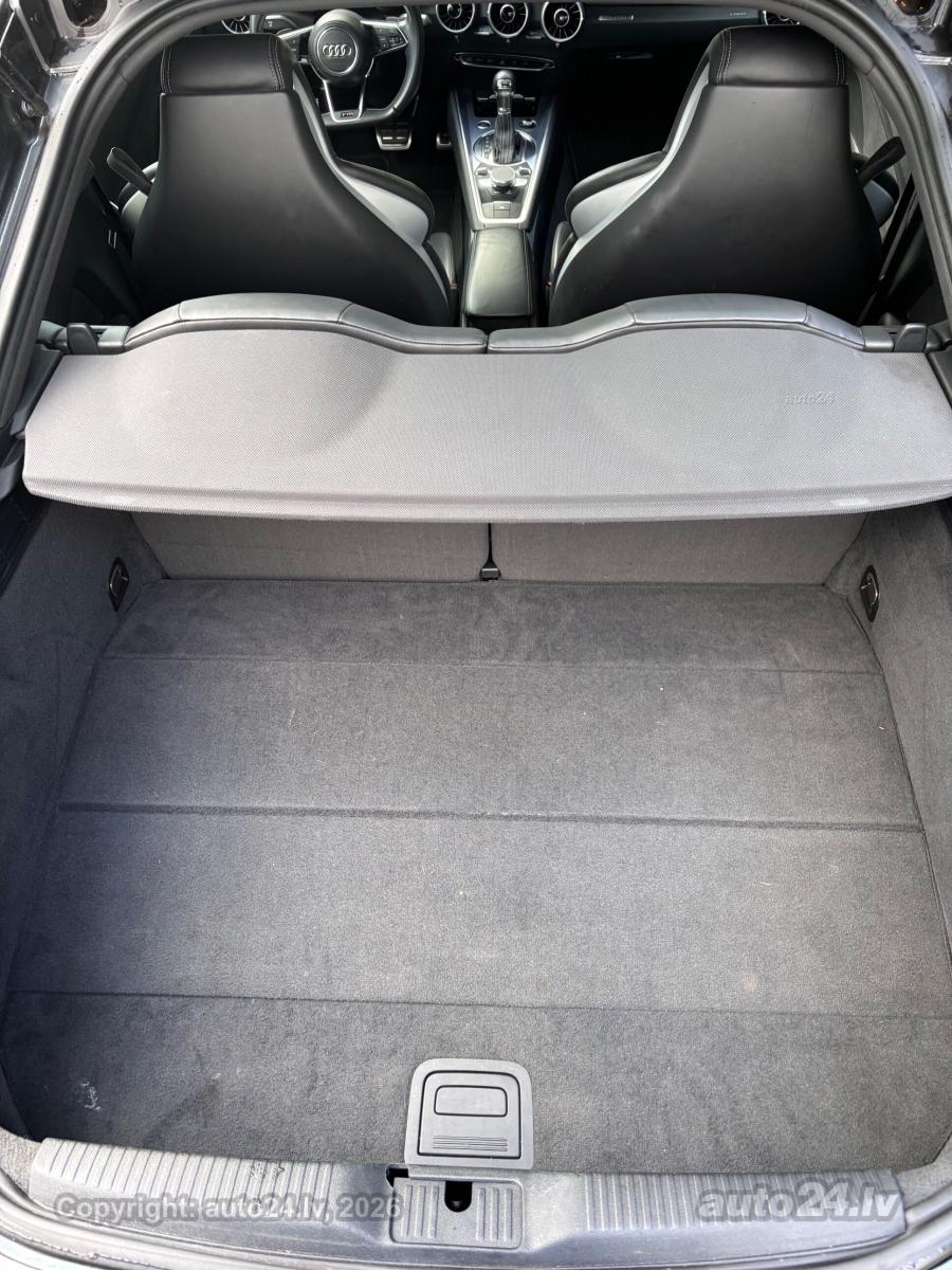 Grey Audi TT 2016 in Tallinn, with an engine capacity of 2.00 L and mileage of 123 thousand km for 22500 €, photo 6 on AUTOMOTO.COM.LV