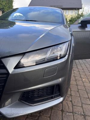 Grey Audi TT 2016 in Tallinn, with an engine capacity of 2.00 L and mileage of 123 thousand km for 22500 €, photo 10 on AUTOMOTO.COM.LV