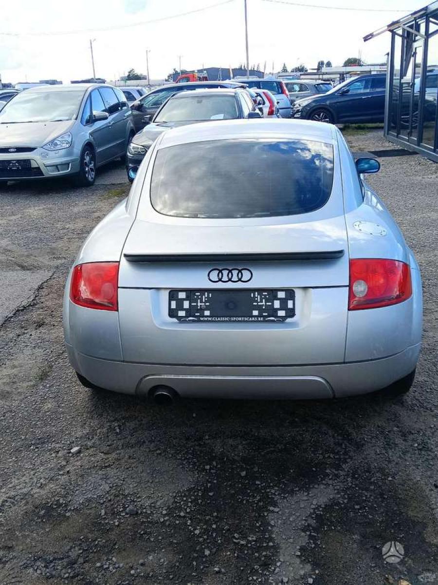 Grey Audi TT 1998 in Kaunas, with an engine capacity of 1.80 L and mileage of 205 thousand km for 3200 €, photo 5 on AUTOMOTO.COM.LV