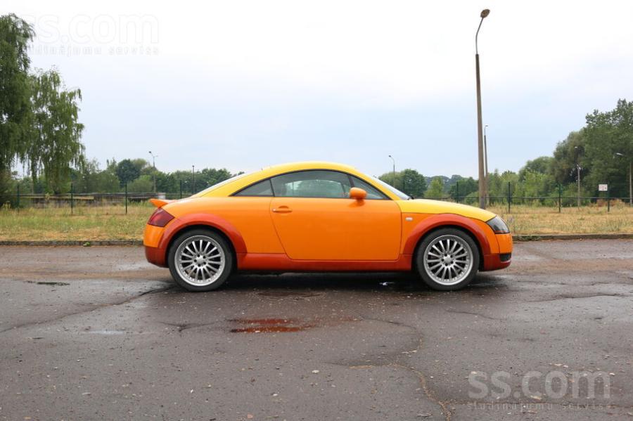 Orange Audi TT 1999 in Riga, with an engine capacity of 1.80 L and mileage of 350 thousand km for 7000 €, photo 4 on AUTOMOTO.COM.LV