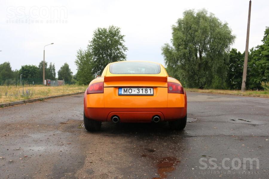 Orange Audi TT 1999 in Riga, with an engine capacity of 1.80 L and mileage of 350 thousand km for 7000 €, photo 12 on AUTOMOTO.COM.LV