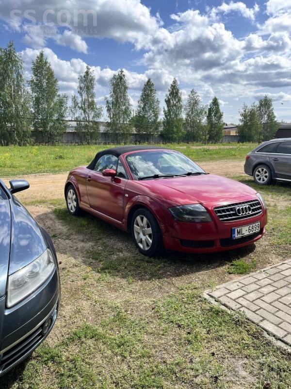 Red Audi TT 2005 in Preili, with an engine capacity of 1.80 L and mileage of 185 thousand km for 3200 €, photo 2 on AUTOMOTO.COM.LV
