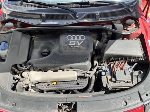 Red Audi TT 2005 in Preili, with an engine capacity of 1.80 L and mileage of 185 thousand km for 3200 €, photo 9 on AUTOMOTO.COM.LV