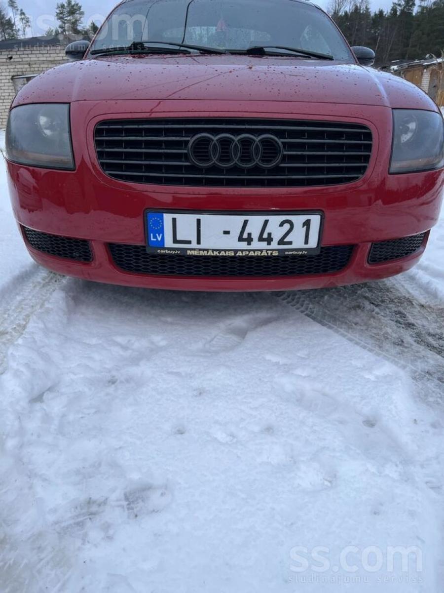 Sarkans Audi TT 2001 Jūrmala, ar dzinēja tilpumu 1.80 L un nobraukumu 467 tūkst. km par 3500 €, foto 1 vietnē AUTOMOTO.COM.LV