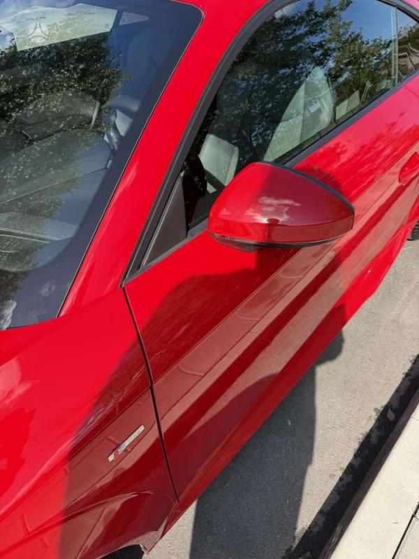 Red Audi TT 2015 in Vilnius, with an engine capacity of 1.98 L and mileage of 121 thousand km for 25500 €, photo 8 on AUTOMOTO.COM.LV