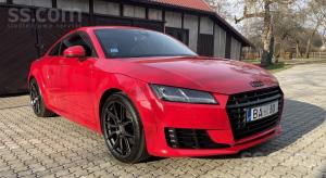 Red Audi TT 2016 in Riga, with an engine capacity of 2.00 L and mileage of 141 thousand km for 19400 €, photo 1 on AUTOMOTO.COM.LV