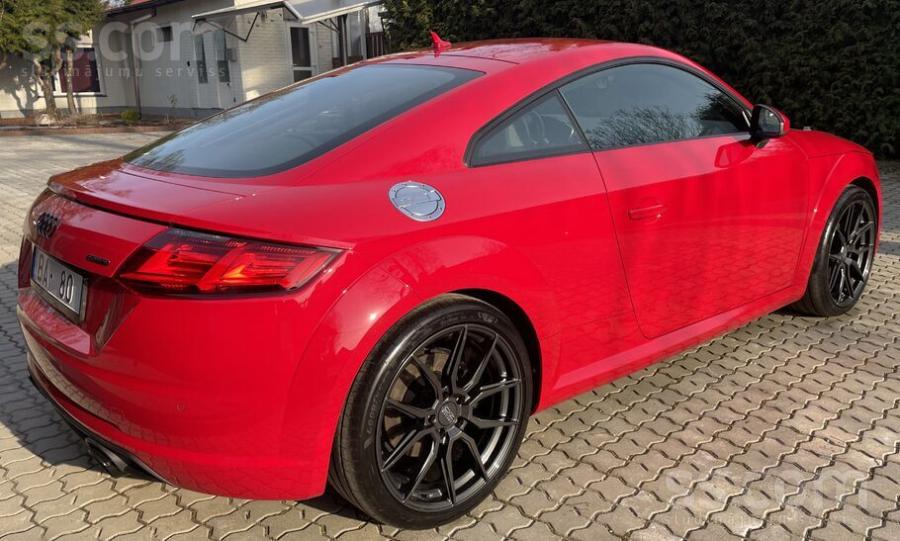Red Audi TT 2016 in Riga, with an engine capacity of 2.00 L and mileage of 141 thousand km for 19400 €, photo 2 on AUTOMOTO.COM.LV