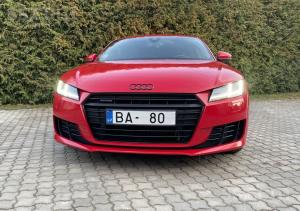 Red Audi TT 2016 in Riga, with an engine capacity of 2.00 L and mileage of 141 thousand km for 19400 €, photo 4 on AUTOMOTO.COM.LV