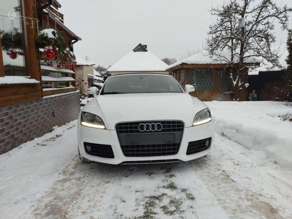 Balts Audi TT 2009 Ukmergė, ar dzinēja tilpumu 1.98 L un nobraukumu 200 tūkst. km par 8700 €, foto 1 vietnē AUTOMOTO.COM.LV