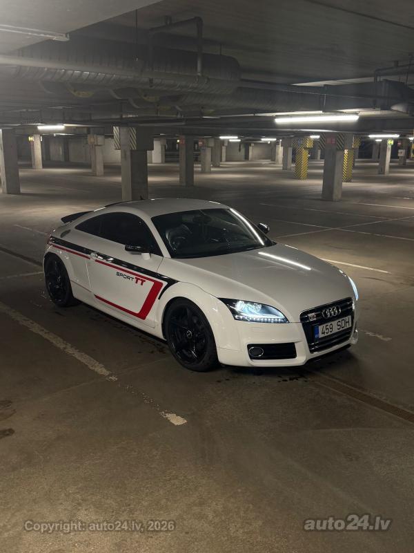 White Audi TT 2011 in Tallinn, with an engine capacity of 2.00 L and mileage of 286 thousand km for 12890 €, photo 1 on AUTOMOTO.COM.LV