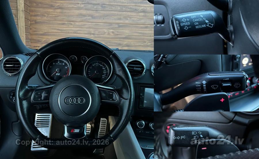 White Audi TT 2012 in Tartu, with an engine capacity of 2.00 L and mileage of 236 thousand km for 12900 €, photo 17 on AUTOMOTO.COM.LV