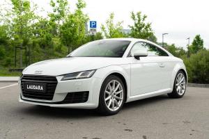 Balts Audi TT 2015 Viļņa, ar dzinēja tilpumu 2.00 L un nobraukumu 193 tūkst. km par 14699 €, foto  vietnē AUTOMOTO.COM.LV