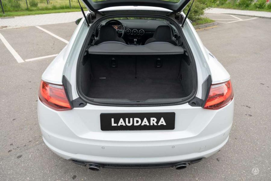 White Audi TT 2015 in Vilnius, with an engine capacity of 2.00 L and mileage of 193 thousand km for 14699 €, photo 17 on AUTOMOTO.COM.LV