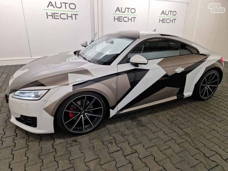 White Audi TT 2017 in Kaunas, with an engine capacity of 2.00 L and mileage of 80 thousand km for 28034 €, photo 1 on AUTOMOTO.COM.LV