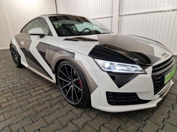 White Audi TT 2017 in Kaunas, with an engine capacity of 2.00 L and mileage of 80 thousand km for 28034 €, photo 5 on AUTOMOTO.COM.LV