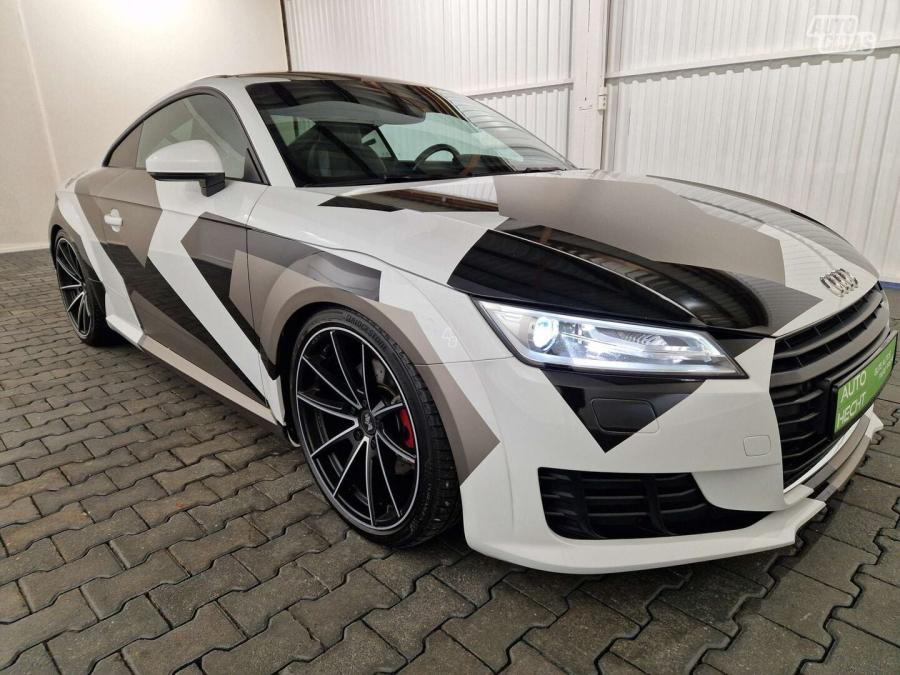 White Audi TT 2017 in Kaunas, with an engine capacity of 2.00 L and mileage of 80 thousand km for 28034 €, photo 5 on AUTOMOTO.COM.LV