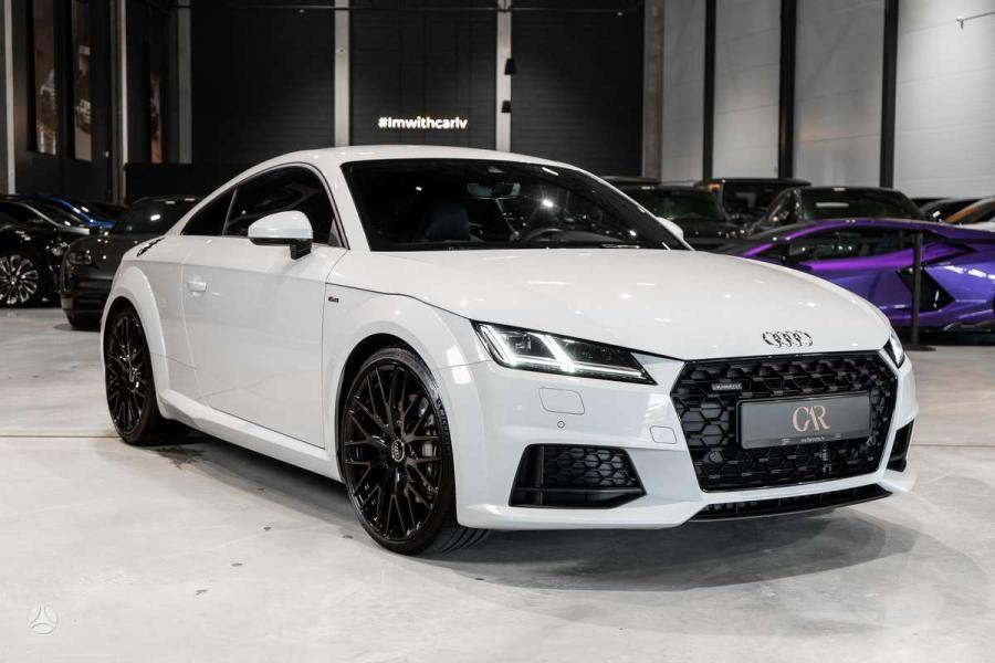 White Audi TT 2020 in Riga, with an engine capacity of 1.98 L and mileage of 52 thousand km for 31900 €, photo 4 on AUTOMOTO.COM.LV