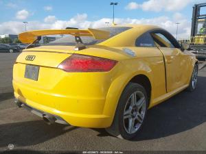 Yellow Audi TT 2017 in Vilnius, with an engine capacity of 1.98 L and mileage of 260 thousand km for 8500 €, photo 2 on AUTOMOTO.COM.LV