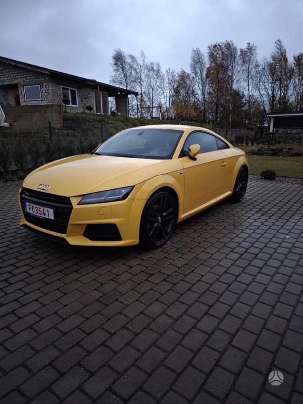 Dzeltens Audi TT 2017 Alīta, ar dzinēja tilpumu 1.98 L un nobraukumu 71 tūkst. km par 23990 €, foto 1 vietnē AUTOMOTO.COM.LV