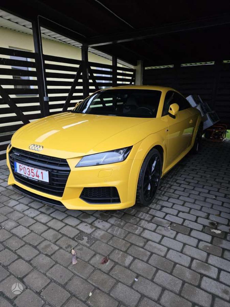 Dzeltens Audi TT 2017 Alīta, ar dzinēja tilpumu 1.98 L un nobraukumu 71 tūkst. km par 23990 €, foto 2 vietnē AUTOMOTO.COM.LV
