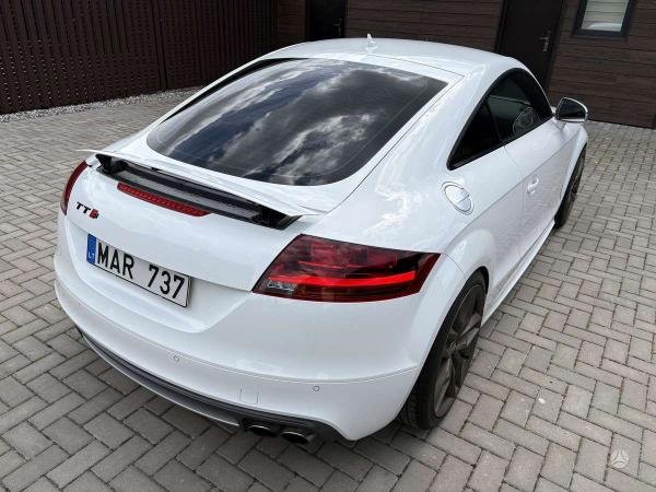 White Audi TTS 2008 in Radviliskis, with an engine capacity of 1.98 L and mileage of 250 thousand km for 11300 €, photo 9 on AUTOMOTO.COM.LV