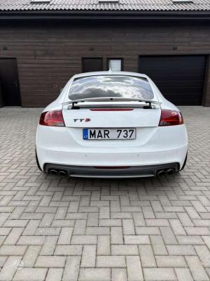 White Audi TTS 2008 in Radviliskis, with an engine capacity of 1.98 L and mileage of 250 thousand km for 11300 €, photo 11 on AUTOMOTO.COM.LV