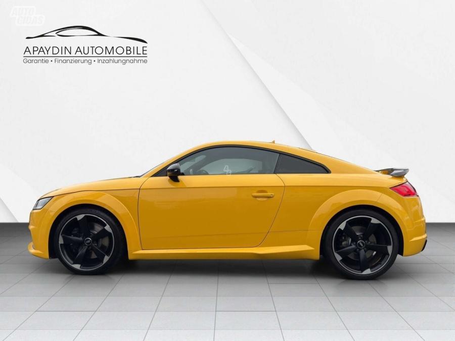Yellow Audi TTS 2018 in Kaunas, with an engine capacity of 2.00 L and mileage of 97 thousand km for 31567 €, photo 2 on AUTOMOTO.COM.LV