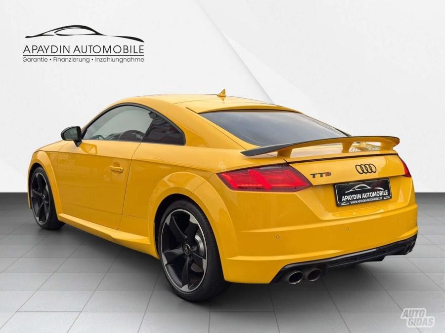 Yellow Audi TTS 2018 in Kaunas, with an engine capacity of 2.00 L and mileage of 97 thousand km for 31567 €, photo 3 on AUTOMOTO.COM.LV