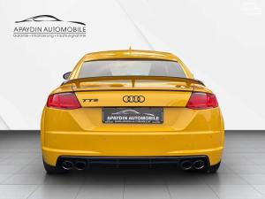 Yellow Audi TTS 2018 in Kaunas, with an engine capacity of 2.00 L and mileage of 97 thousand km for 31567 €, photo 4 on AUTOMOTO.COM.LV