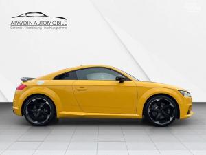 Yellow Audi TTS 2018 in Kaunas, with an engine capacity of 2.00 L and mileage of 97 thousand km for 31567 €, photo 6 on AUTOMOTO.COM.LV