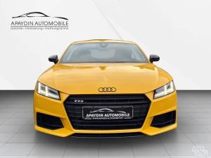Yellow Audi TTS 2018 in Kaunas, with an engine capacity of 2.00 L and mileage of 97 thousand km for 31567 €, photo 8 on AUTOMOTO.COM.LV