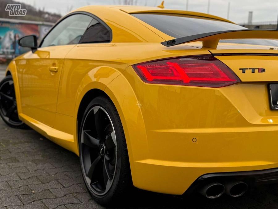Yellow Audi TTS 2018 in Kaunas, with an engine capacity of 2.00 L and mileage of 97 thousand km for 31567 €, photo 11 on AUTOMOTO.COM.LV