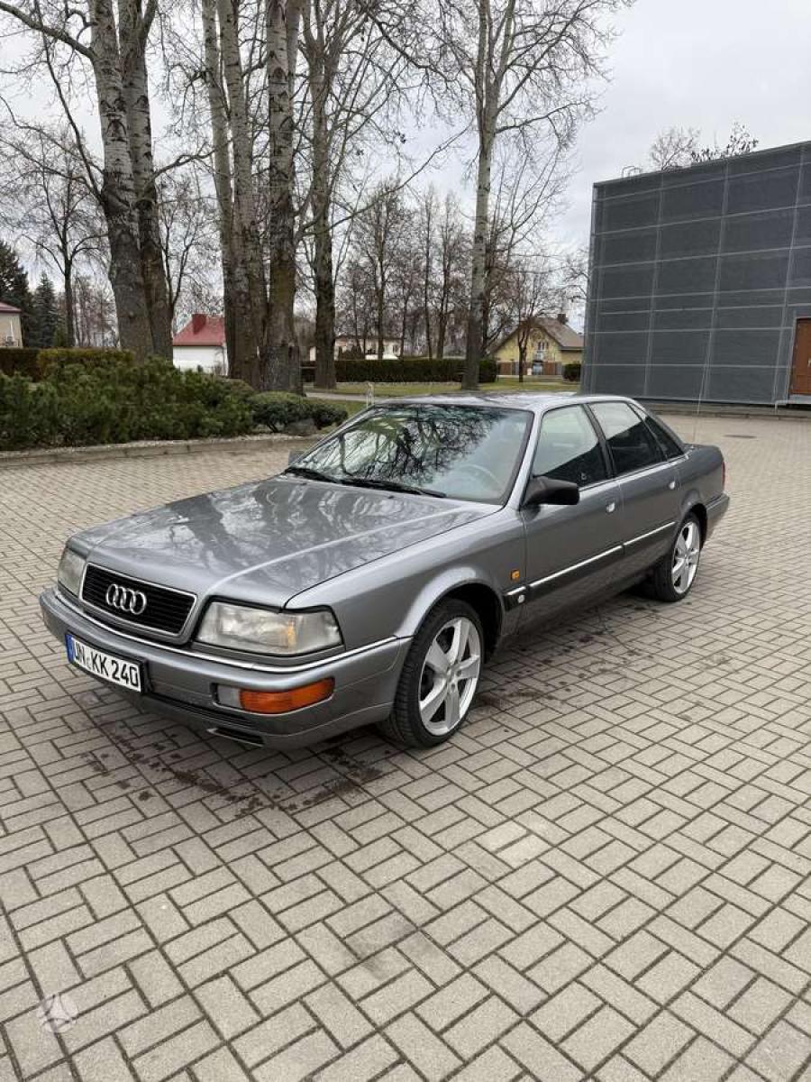 Grey Audi V8 1993 in Marijampole, with an engine capacity of 4.17 L and mileage of 280 thousand km for 6000 €, photo 4 on AUTOMOTO.COM.LV