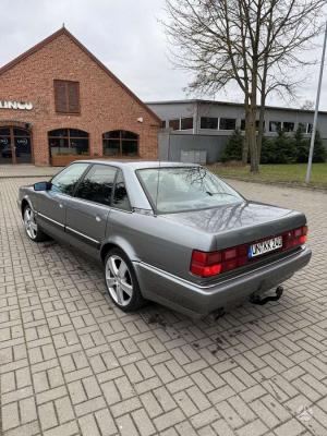 Grey Audi V8 1993 in Marijampole, with an engine capacity of 4.17 L and mileage of 280 thousand km for 6000 €, photo 6 on AUTOMOTO.COM.LV