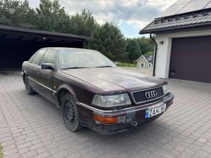 Sarkans Audi V8 1989 Alīta, ar dzinēja tilpumu 3.60 L un nobraukumu 317 tūkst. km par 3700 €, foto 3 vietnē AUTOMOTO.COM.LV
