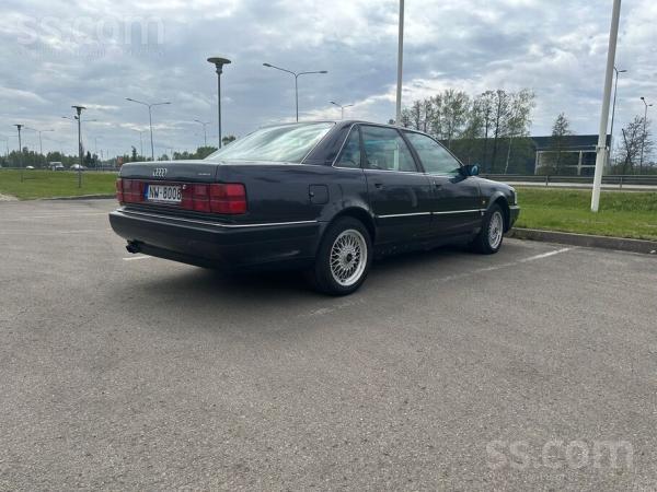Violets Audi V8 1993 Rīga, ar dzinēja tilpumu 4.20 L un nobraukumu 0 tūkst. km par 10500 €, foto 5 vietnē AUTOMOTO.COM.LV