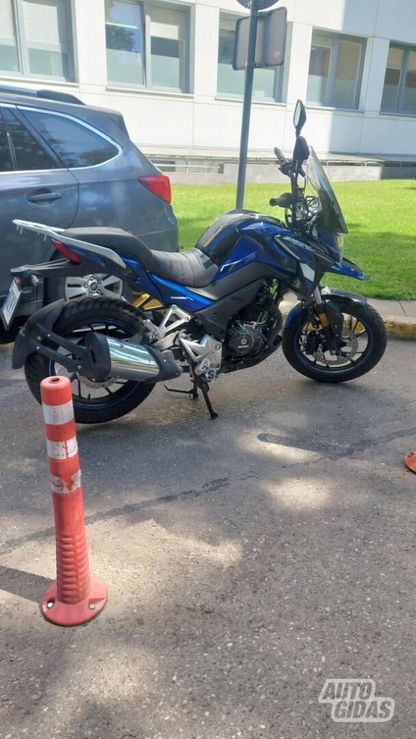 Blue Barton GT 125 2024 in Vilnius, with an engine capacity of 0.13 L and mileage of 3 thousand km for 2100 €, photo 1 on AUTOMOTO.COM.LV