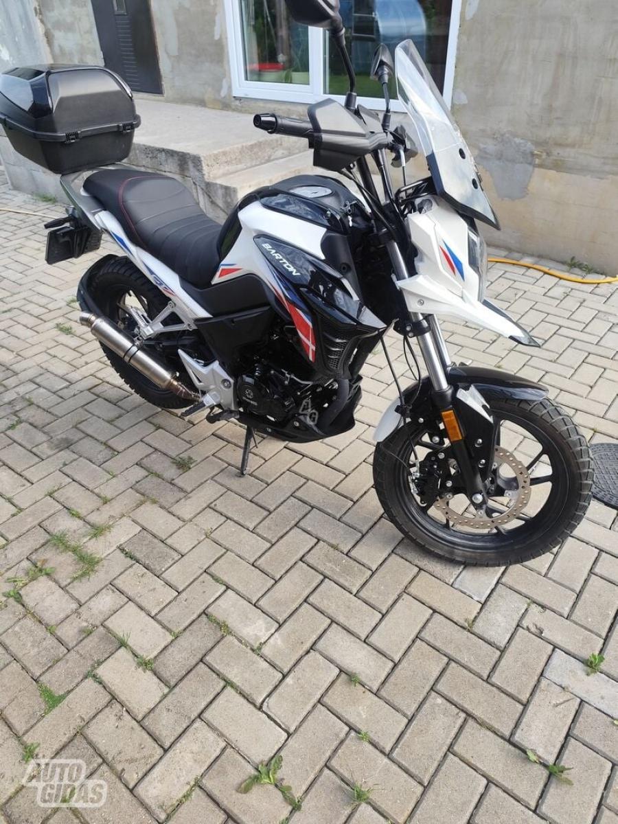 Balts Barton GT 125 2025 Tauragė, ar dzinēja tilpumu 0.13 L un nobraukumu 1 tūkst. km par 2100 €, foto 4 vietnē AUTOMOTO.COM.LV