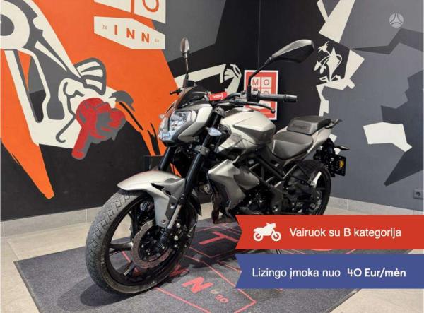 Pelēks Benelli BN 125 2023 Viļņa, ar dzinēja tilpumu 0.13 L un nobraukumu 3 tūkst. km par 1999 €, foto 1 vietnē AUTOMOTO.COM.LV