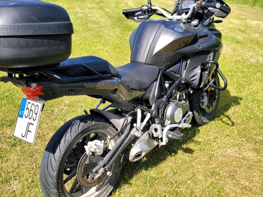 Benelli TRK 502X 2018 in Kretinga, with an engine capacity of 0.50 L and mileage of 17 thousand km for 3400 €, photo 6 on AUTOMOTO.COM.LV